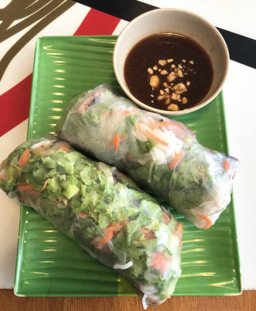 Buddha himself might smile upon NamNam's vegetable-packed Buddha roll ...