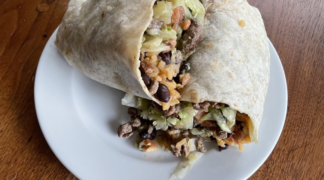 Taco Choza’s burrito is bigger than your sled. Well, almost ...