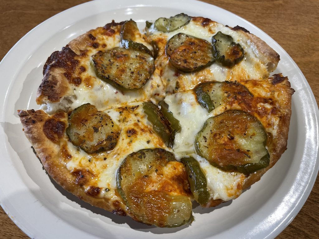 We pick a plate of pickle pizza at Craft House | LouisvilleHotBytes.com